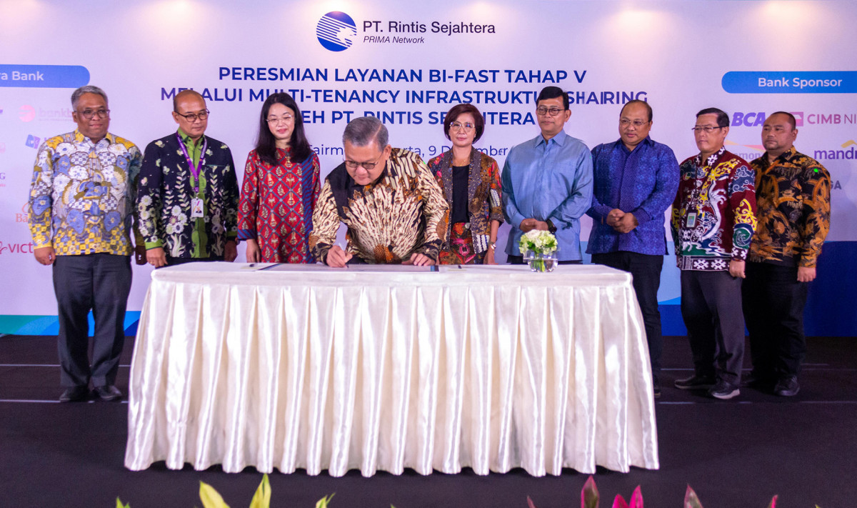 PT Rintis Sejahtera Koneksikan 9 Bank Jadi Peserta BI-FAST Tahap V