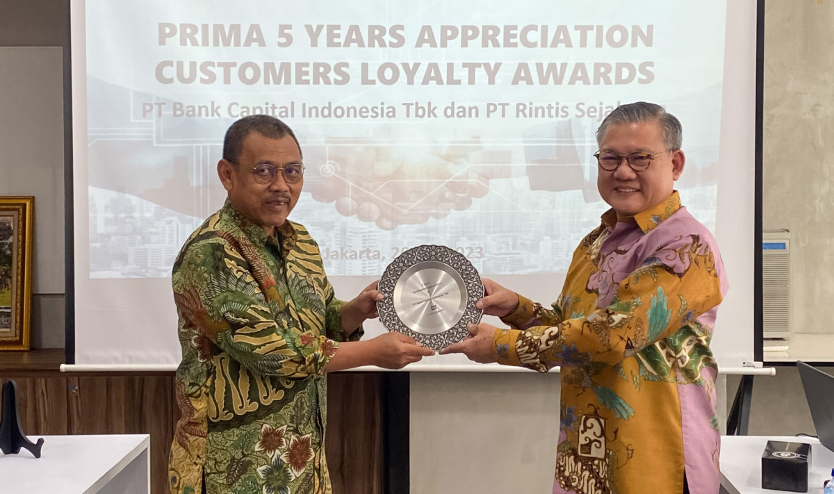 5th Years Appreciation Customer Loyalty Award - Bank Capital Indonesia ...
