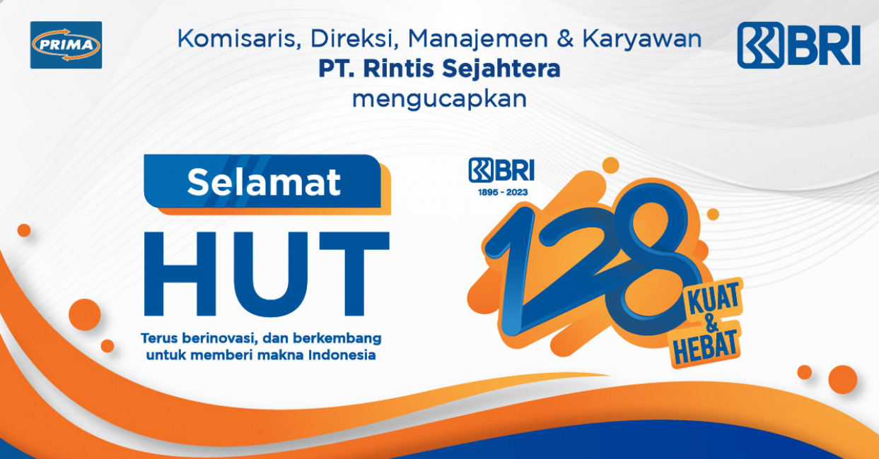 Selamat HUT Bank BRI ke-128