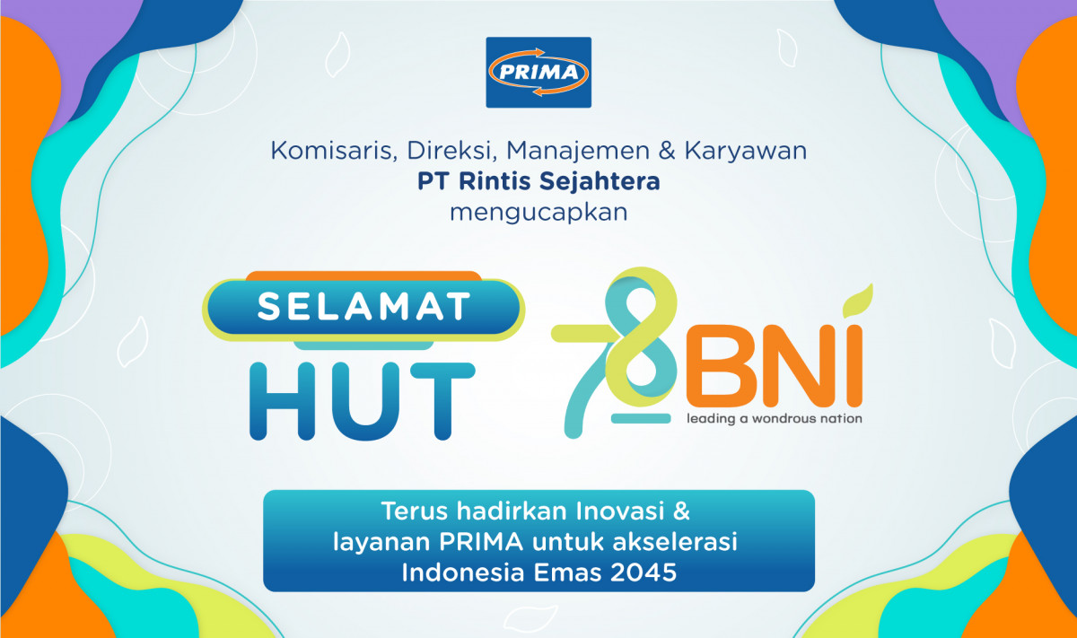 Selamat HUT Bank BNI ke-78