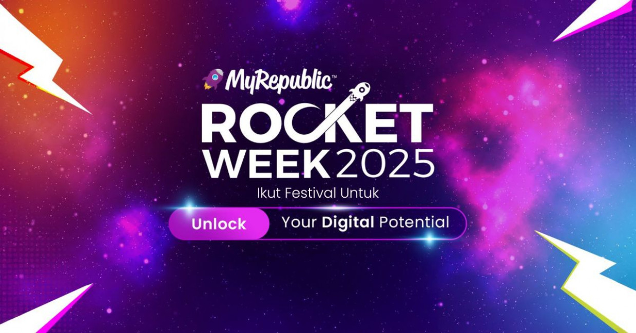 MyRepublic Rocket Week 2025: Ikut Festival untuk Unlock Your Digital ...